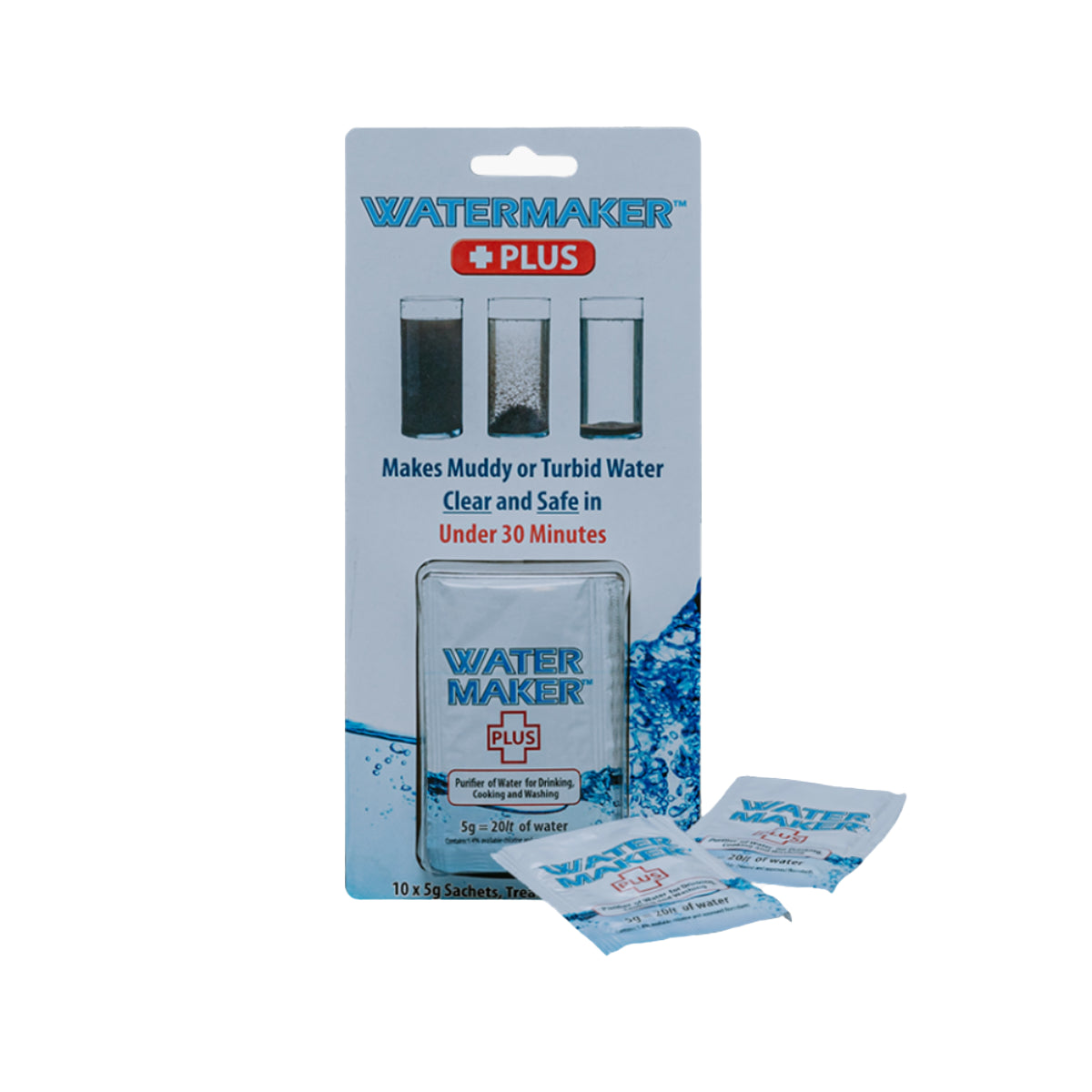 WATERMAKER PLUS 10 X 5G SACHETS | Complete – Al's Hardware