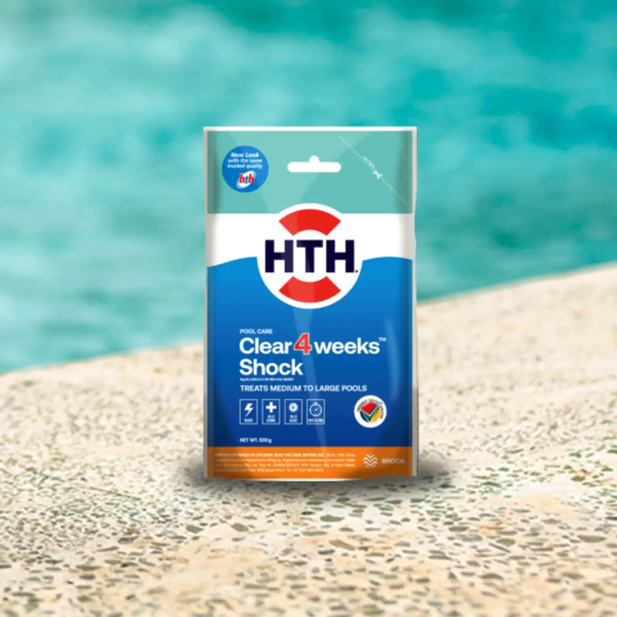 HTH Hth-Clear-4-Weeks-Shock-500G – Al's Hardware