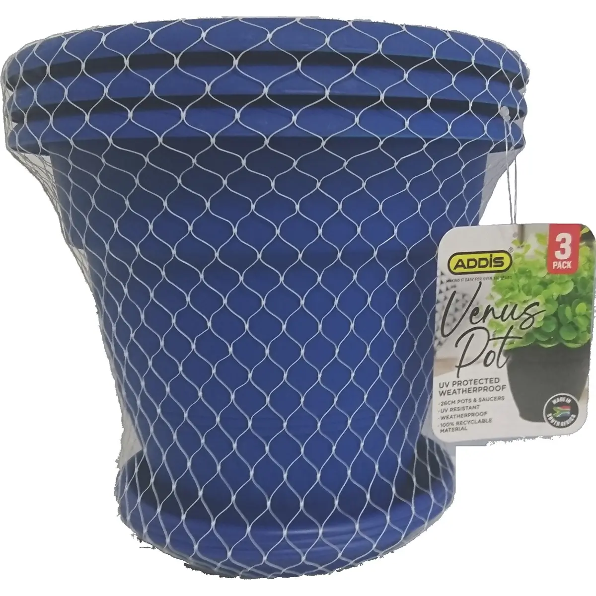 Venus 26cm x 3 Plant Pot & Saucer | ADDIS – Al's Hardware