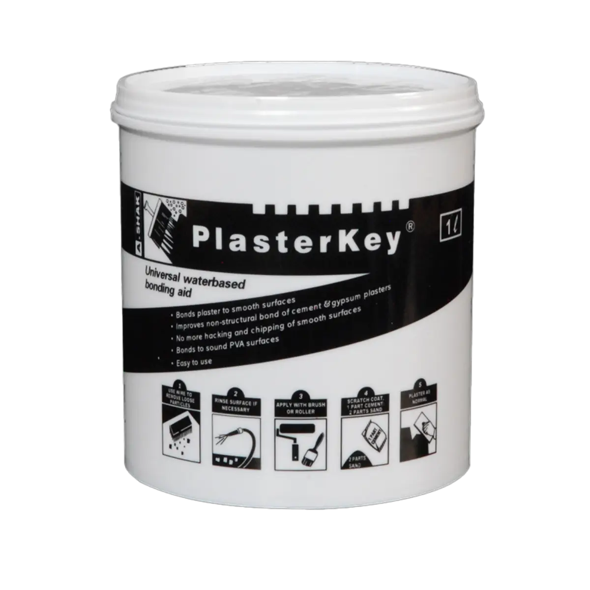 PLASTER KEY 1LT | A.Shak – Al's Hardware