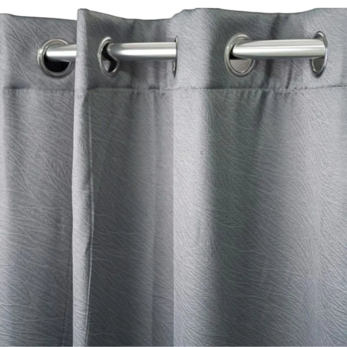 GREY TEXTURE BLOCKOUT EYELET | Home Touch – Al's Hardware